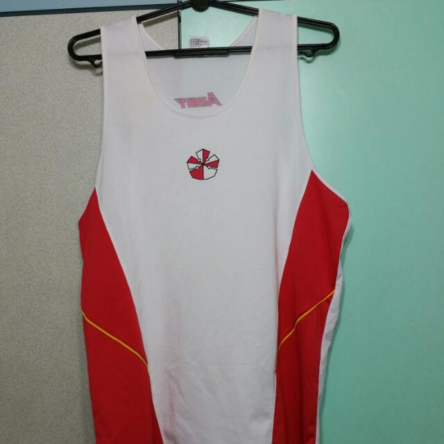 SAF Intelligence PT Unit Singlet, Men's Fashion, Tops & Sets, Swim Top ...