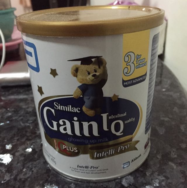 BN Similac Gain IQ Stage 3 400g, Babies & Kids, Nursing & Feeding, Weaning & Toddler Feeding on ...