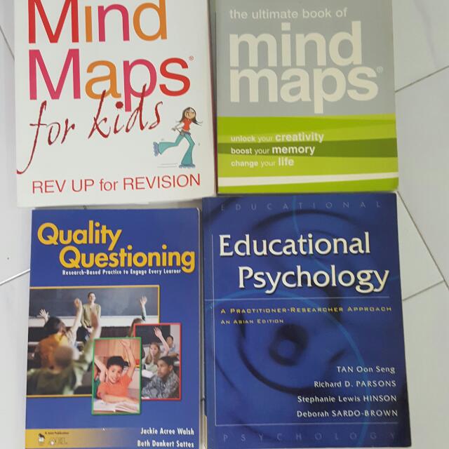books on mind maps, educational psychology and educational quality ...