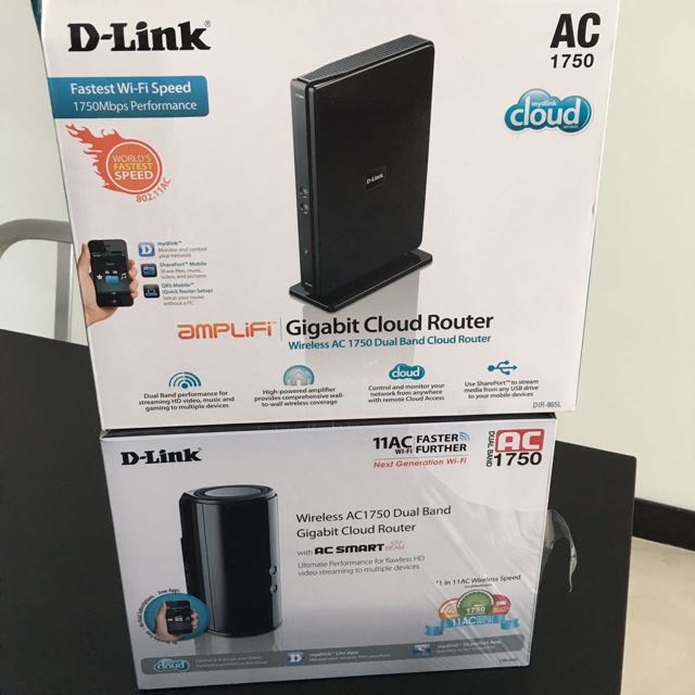 D-LINK WIreless AC1750 Dual Band Gigabit Cloud Router, Computers & Tech, Parts & Accessories ...