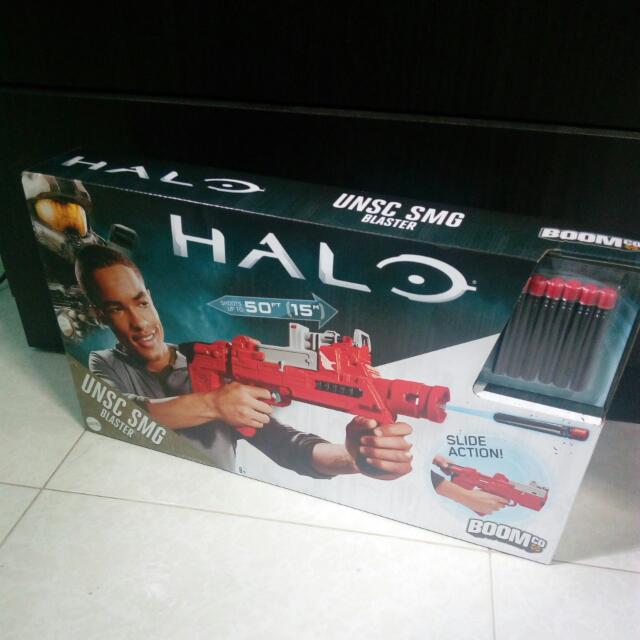 Mattel Boomco Halo Unsc Smg Blaster Hobbies And Toys Toys And Games On Carousell