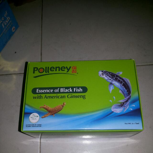 Polleney Essence Of Black Fish With American Ginseng, Health ...