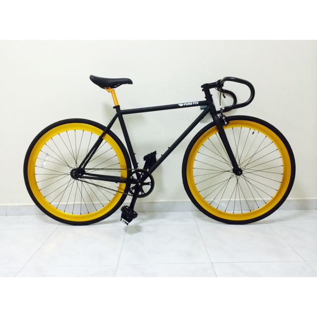 Purefix Fixie Fixed Gear / Single Speed Bike, Sports Equipment ...