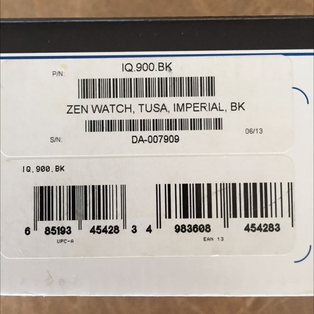 Tusa Zen Wrist-Top Scuba Dive Computer, Stealth Black IQ-900-BK, Sports ...