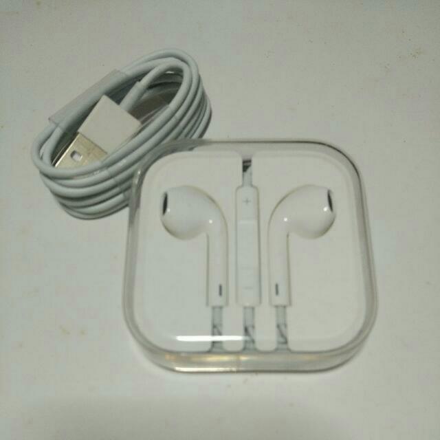 Apple Iphone Lightning Cable Earpods, Mobile Phones & Gadgets, Mobile ...