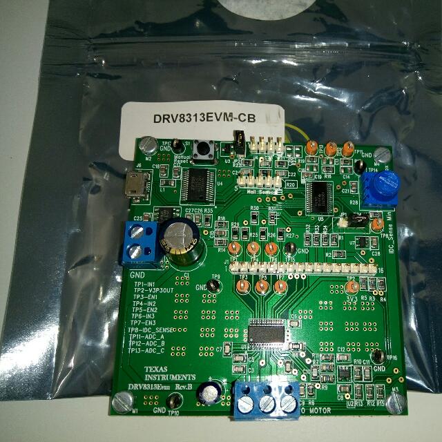 Digital Motor Driver (BLDC DRV8313 EVM-CB), Everything Else on Carousell