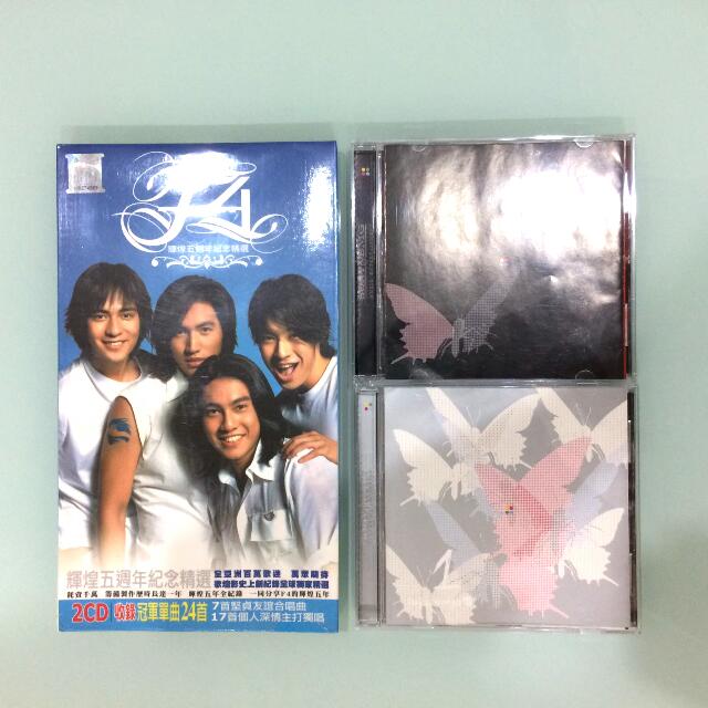 F4 5th anniversary limited edition poster, Hobbies & Toys, Music & Media, CDs & DVDs on Carousell