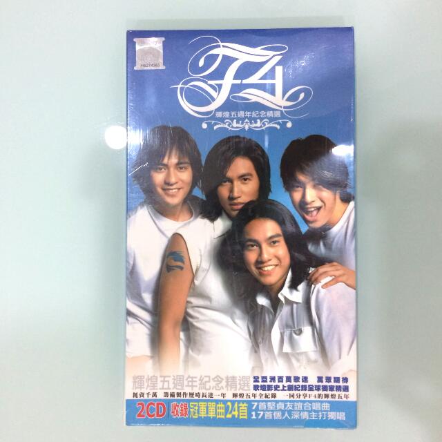 F4 5th anniversary limited edition poster, Hobbies & Toys, Music & Media, CDs & DVDs on Carousell