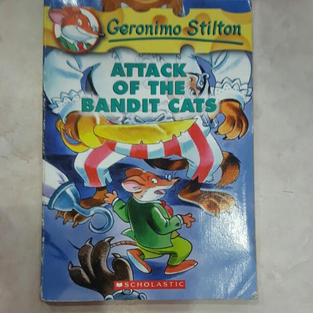 Geronimo Stilton - Attack Of The Bandit Cats, Hobbies & Toys, Books ...
