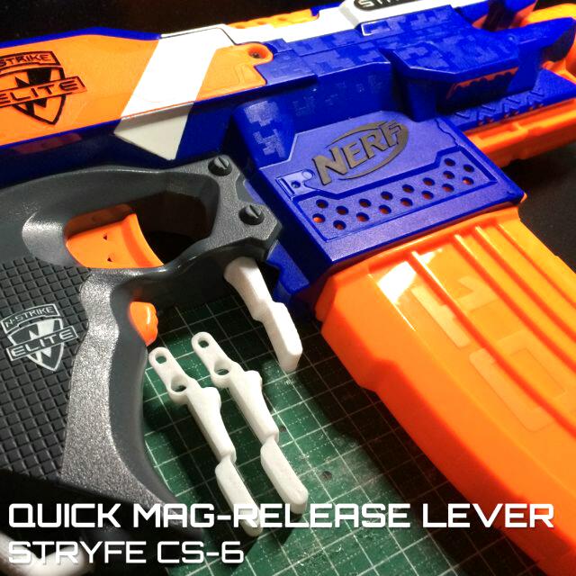 Nerf 3D Printed Stryfe Mag Quick-Release, Hobbies & Toys, Toys & Games ...