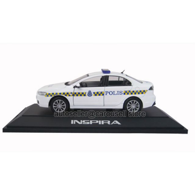 Proton inspira (polis malaysia) patrol car diecast, Hobbies & Toys ...