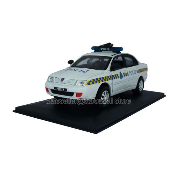 Proton Waja polis malaysia patrol car diecast, Hobbies & Toys, Toys ...