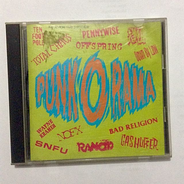 Punk O' Rama CD compilation, Hobbies & Toys, Music & Media, Music ...