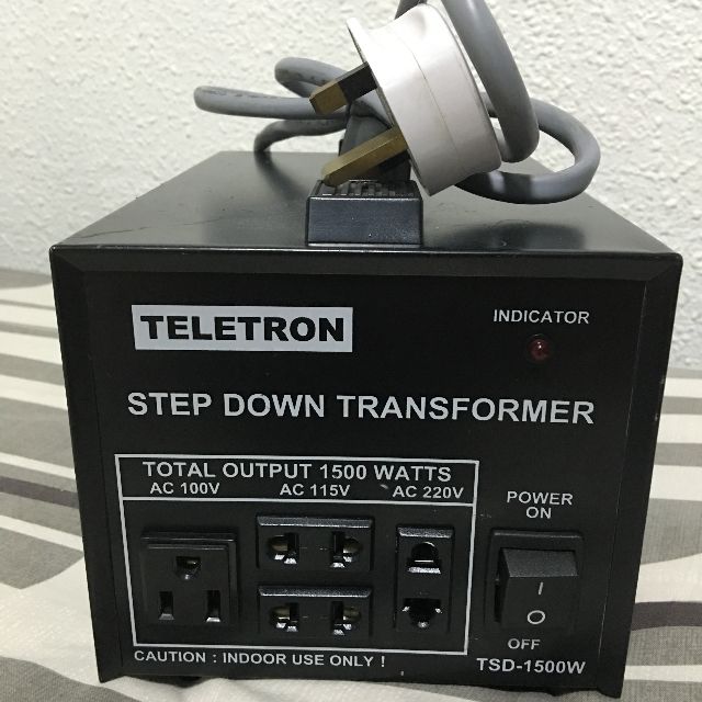 Teletron Step Down Transformer 1500W, Sports Equipment, PMDs, E ...