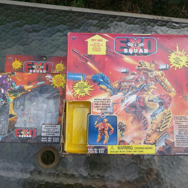1993 Exo-Squad E-Frames Maggie Weston Nara Burns, Hobbies & Toys, Toys ...