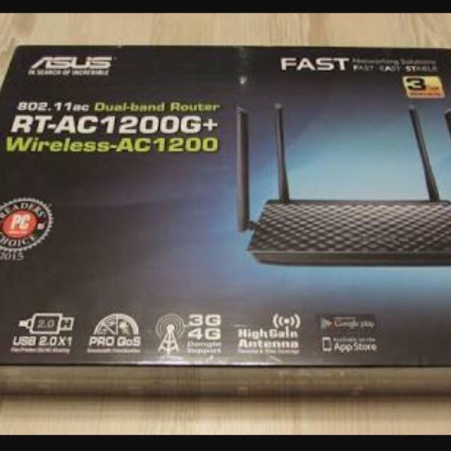 Asus Rt AC1200+, Computers & Tech, Parts & Accessories, Networking on ...