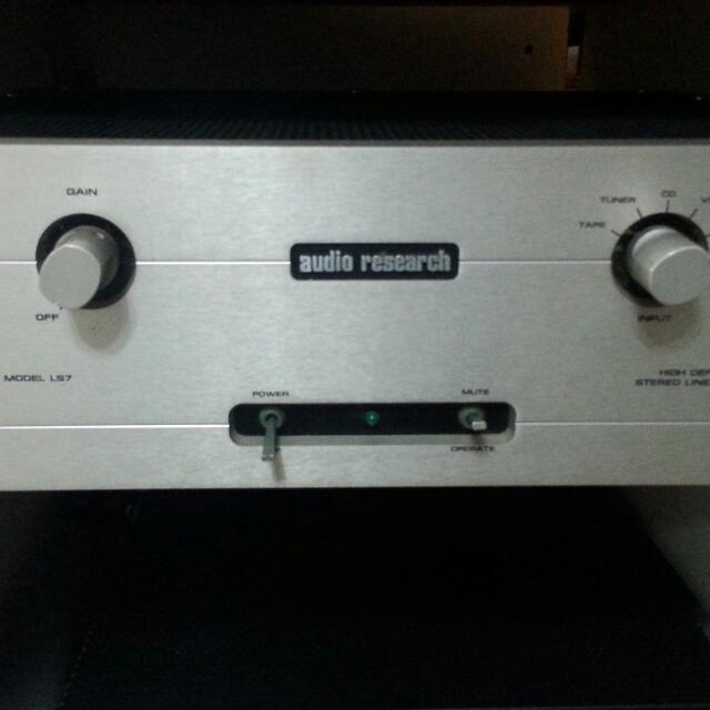 Audio Research Pre Amplifier Model LS7, Audio, Other Audio Equipment on ...