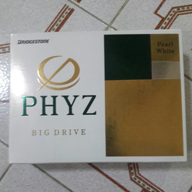 Bridgestone PHYZ Big Drive Golf Ball, Sports Equipment, Sports & Games, Golf on Carousell