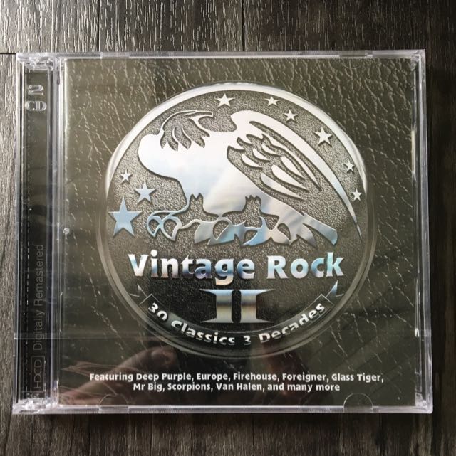 CD Various - Vintage Rock II (30 Classics 3 Decades), Hobbies & Toys ...