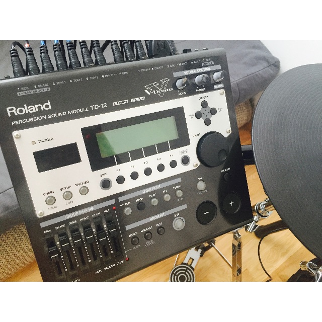 Electric Drum Set - Roland TD12 V-Drums (REDUCED PRICE), Hobbies & Toys ...