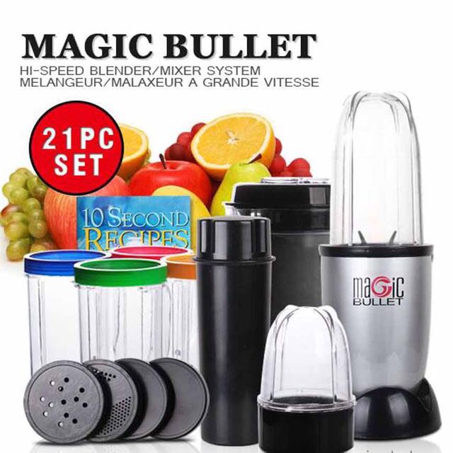 Magic Bullet 21-piece Multipurpose Blender, TV & Home Appliances ...