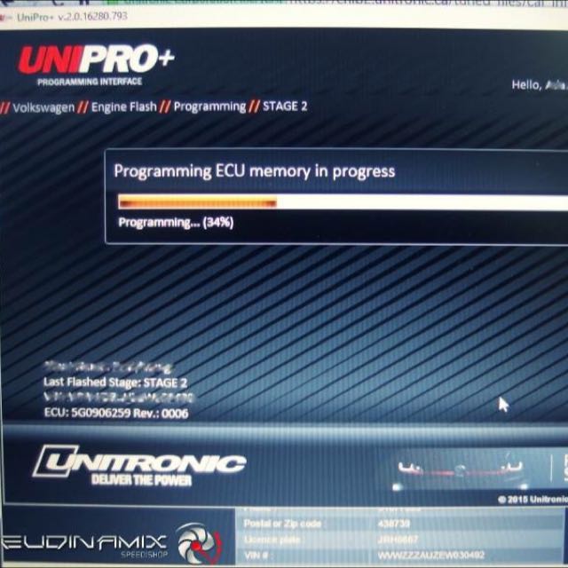VW Mk7 GTI Unitronic Stage 2 ECU Performance Software, Car Accessories ...