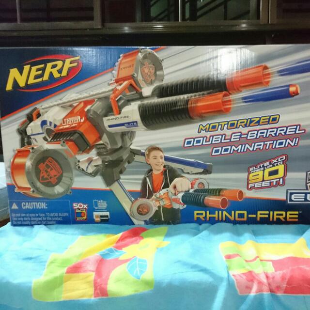 Nerf Rhino Fire, Hobbies & Toys, Toys & Games on Carousell