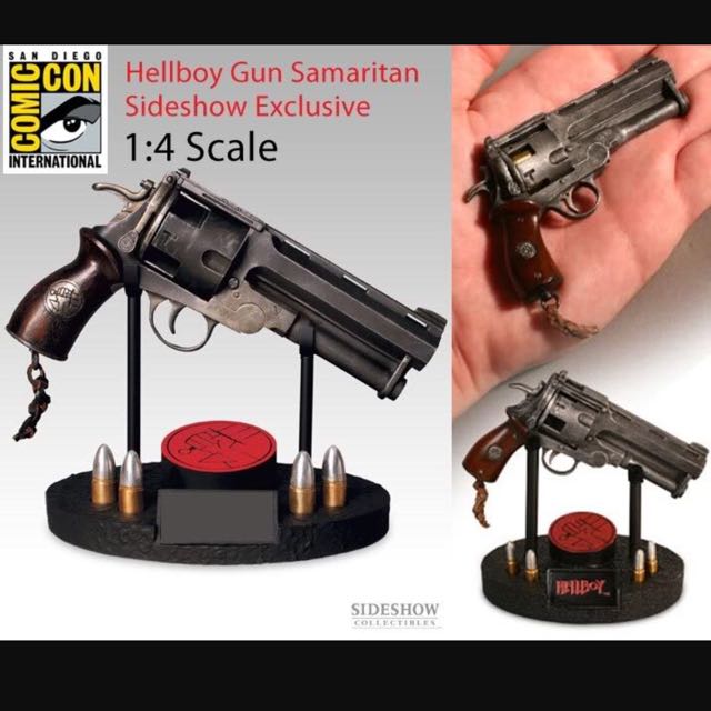 Rare 1:1 Sideshow Samaritan Hellboy Gun, Hobbies & Toys, Toys & Games ...