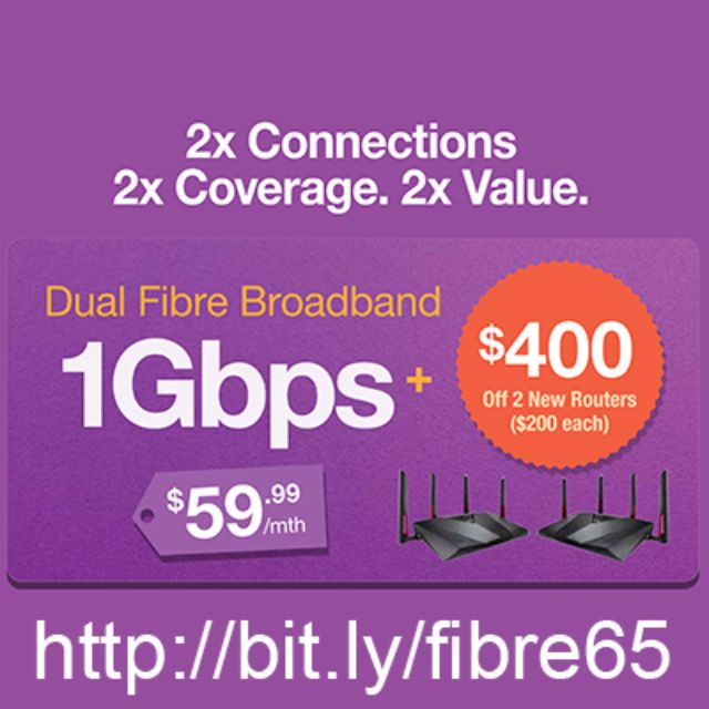 1Gbps Home Fibre Broadband 1Gbps Home Fibre Broadband, Computers & Tech ...