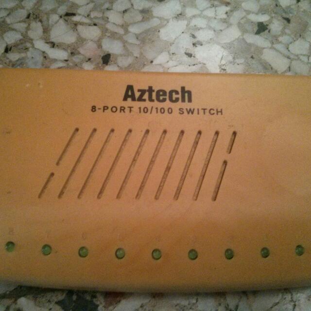 AZTECH 8 Port Switch Give Away, TV & Home Appliances, Electrical ...