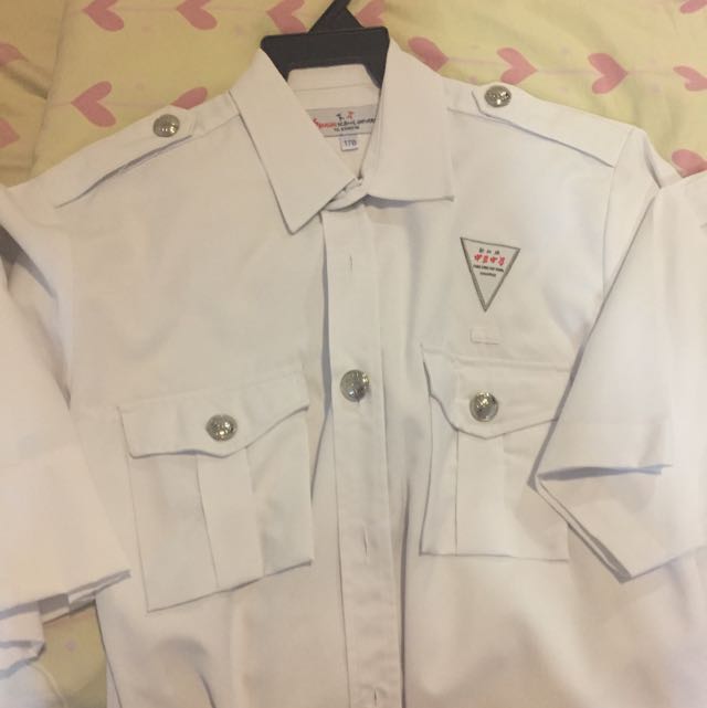 Chung Cheng School Uniform, Men's Fashion, Tops & Sets, Formal Shirts ...