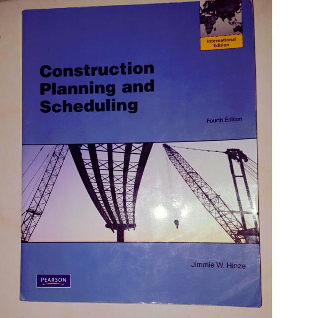 Construction Planning and Scheduling (Jimmy W. Hinze), Hobbies & Toys ...