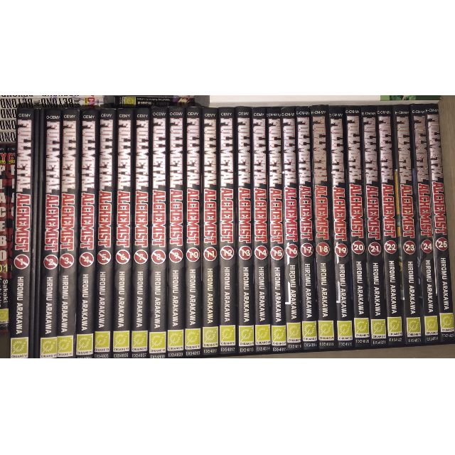 Fullmetal Alchemist Manga 1 - 25, Hobbies & Toys, Books & Magazines ...