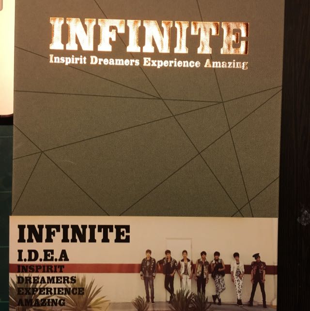 INFINITE IDEA PHOTOBOOK, Hobbies & Toys, Memorabilia & Collectibles, K ...