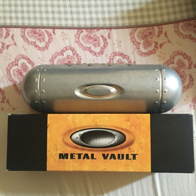 Oakley Metal Vault Case, Everything Else on Carousell