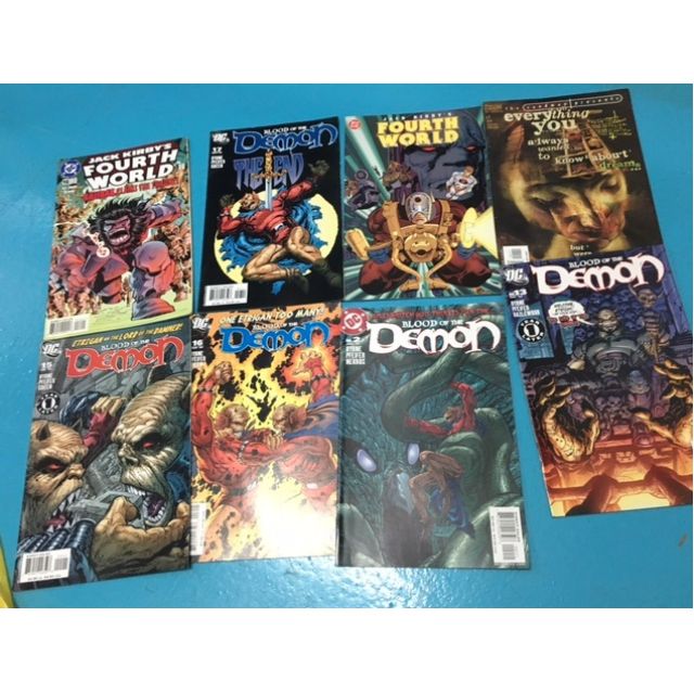 Assorted Comics (DC) -Fourth World/jack kirby and Demon -ART AND PLOT ...