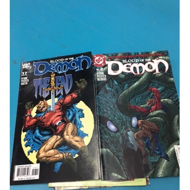 Assorted Comics (DC) -Fourth World/jack kirby and Demon -ART AND PLOT ...