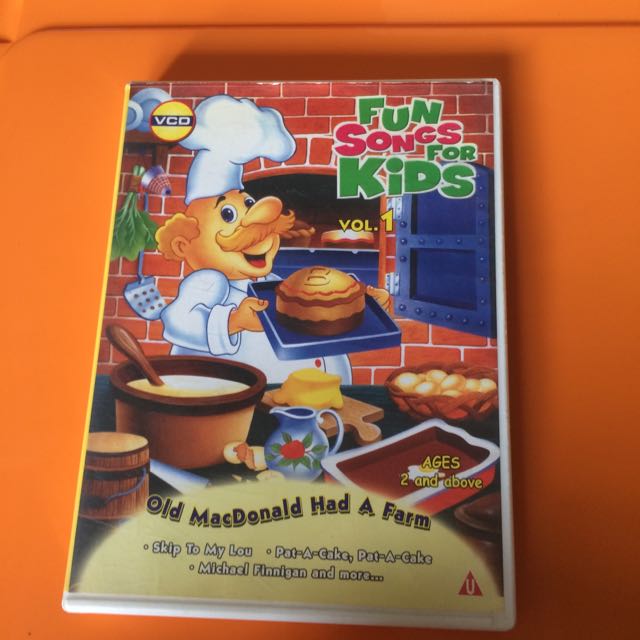 Children VCD : Fun Songs For Kids on Carousell