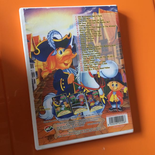 Children VCD : Fun Songs For Kids on Carousell