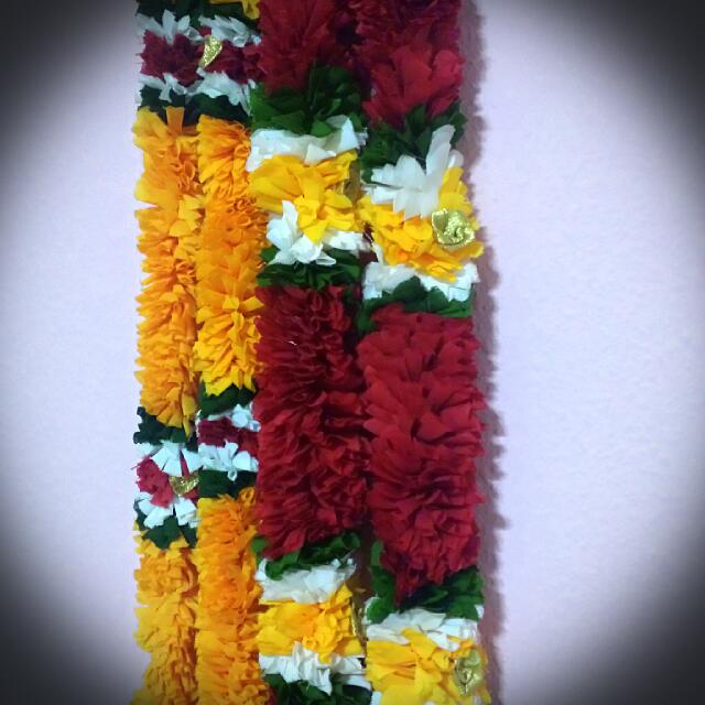 Deepavali Decor RENTAL! Indian Traditional Garlands For Rental, Use For ...
