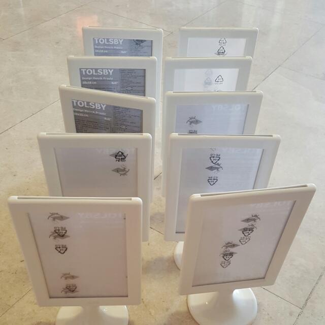 Ikea TOLSBY Frames X 10, Furniture & Home Living, Home Decor, Frames ...