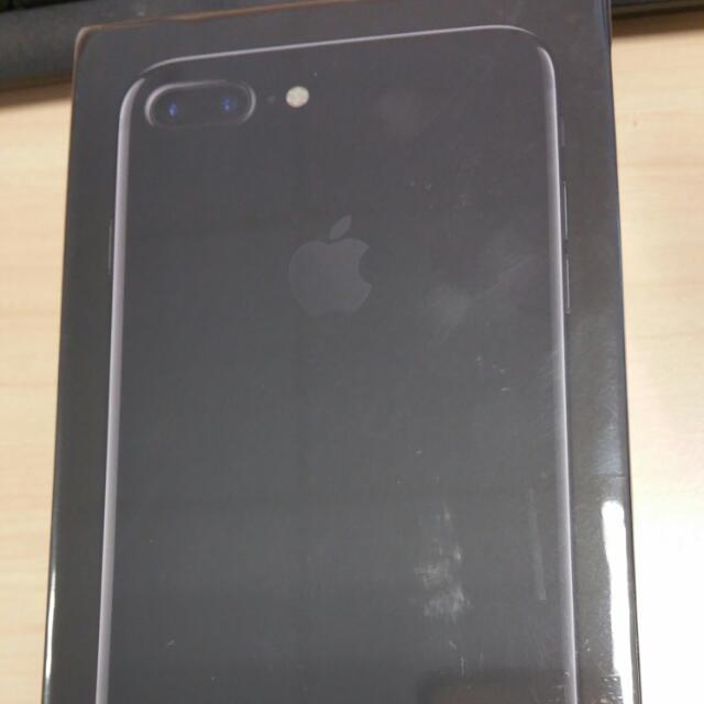 IPhone 7 Plus JET BLACK 256GB sealed Singtel Set, Mobile Phones ...