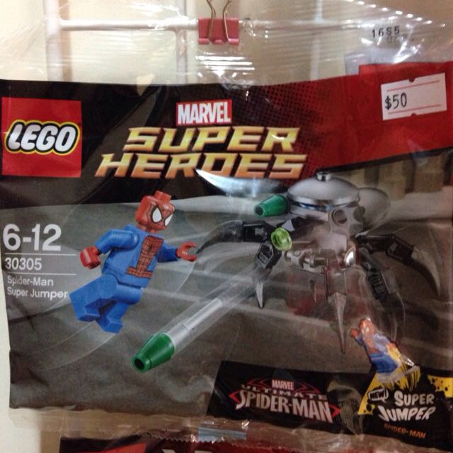 New Lego Marvel Super Heroes Polybag 30305 - Spider-Man Super Jumper ...