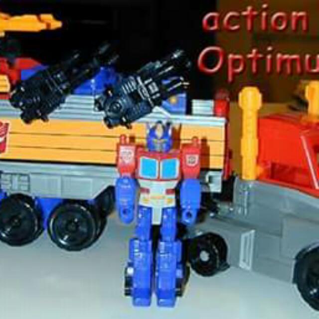RARE TRANSFORMERS Action Master OPTIMUS PRIME on Carousell
