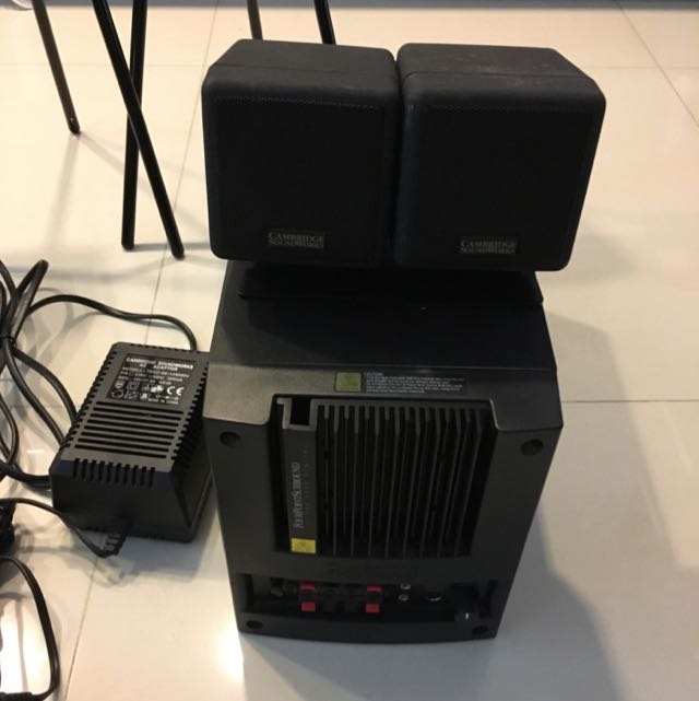 Cambridge Sound works Four Point Surround Speakers, Audio, Soundbars ...