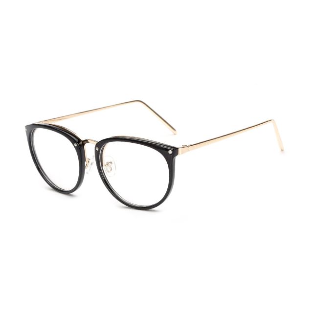 Black Frame / Clear Frame Transparent Glasses, Women's Fashion, Watches ...