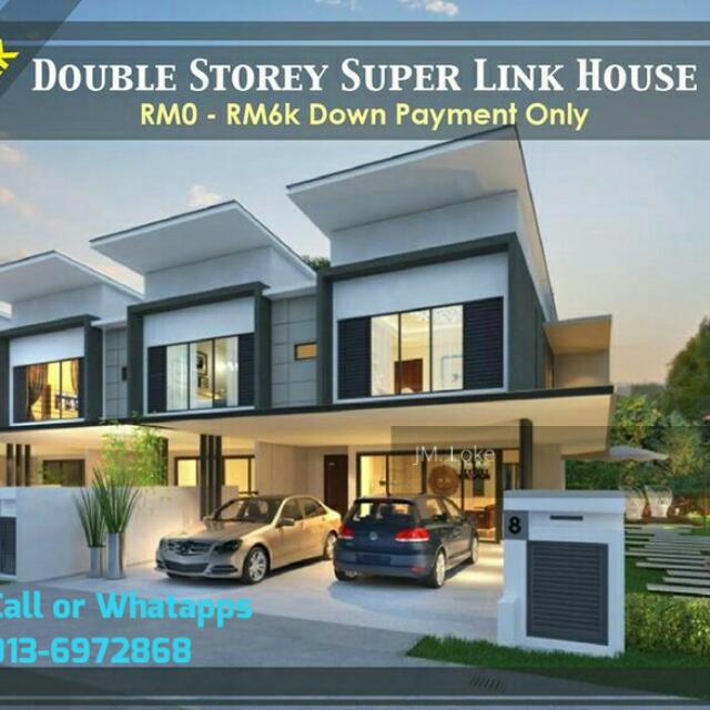 Double Storey Super Link House Kajang / Puchong / Kuala Lumpur ...
