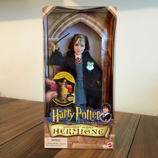 Harry Potter And the Sorcerer’s Stone – 2001 Rare Hermione Granger Hogwarts Heroes Figure, 興趣及遊戲 ...