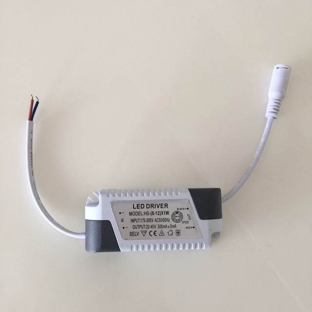 Led Driver Downlight 8-12W, Furniture & Home Living, Lighting & Fans ...