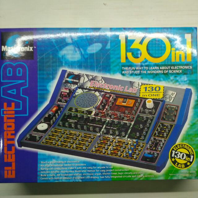Electronic Lab 130 In 1 Maxitronix, Hobbies & Toys, Toys & Games on ...